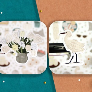 Beauty of Beige Sticker Sheet, Planner Stickers, Journal Stickers ...