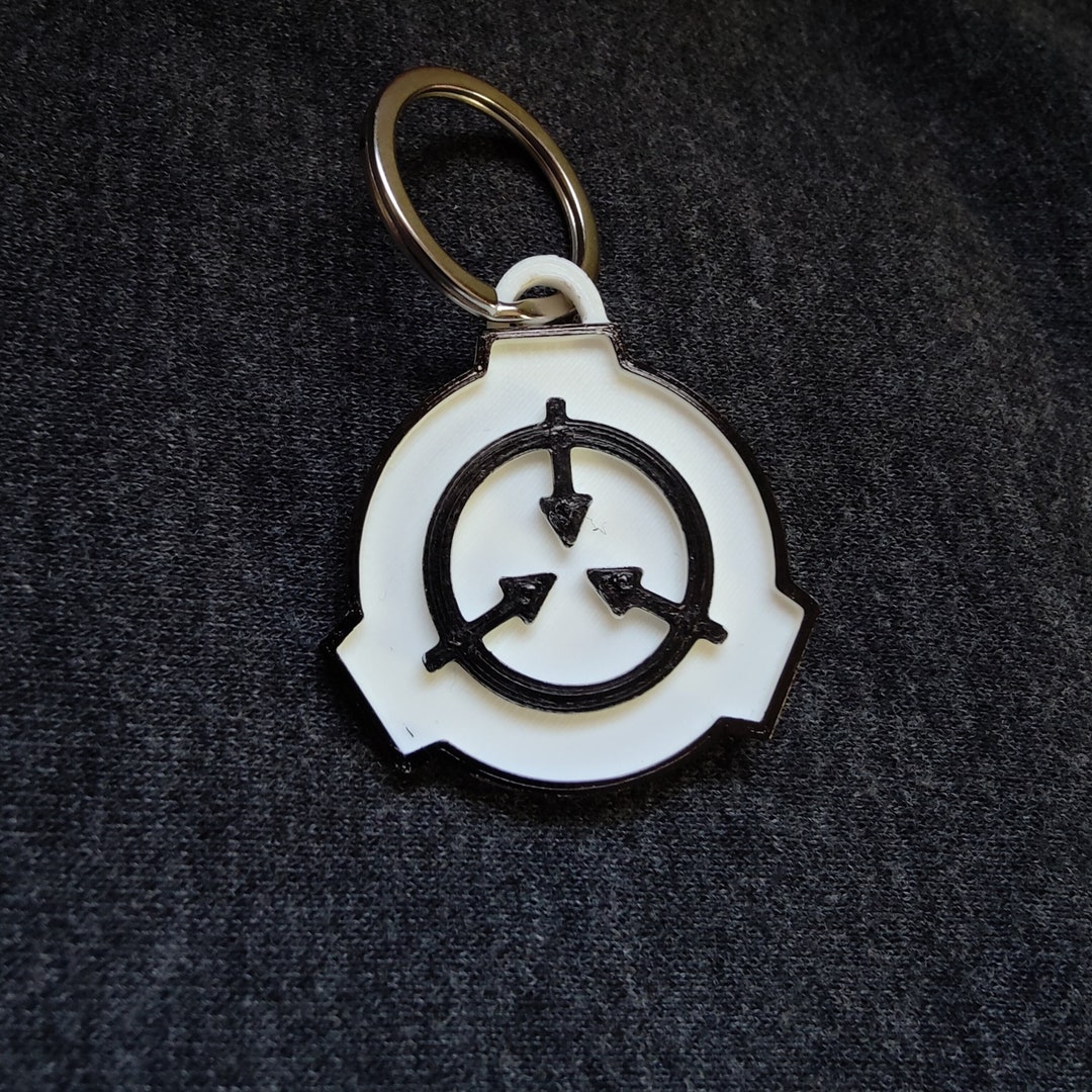 3D Printed Scp Keychain - Etsy