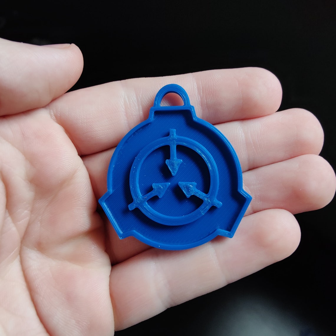 3D Printed Scp Keychain - Etsy