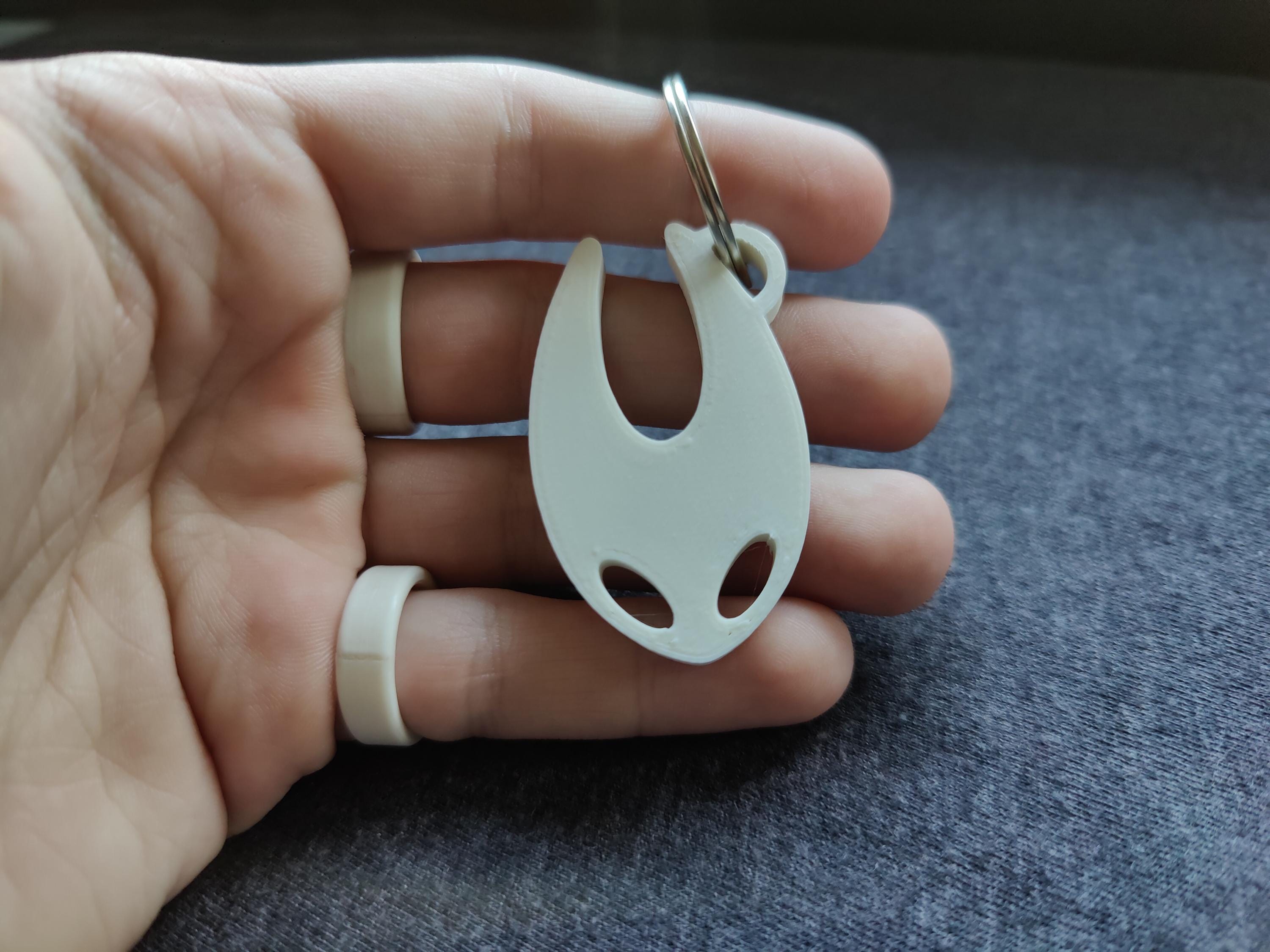 3D Printed Hollow Knight Keychain - Etsy