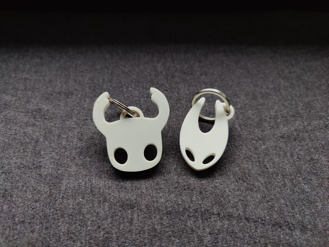 3D Printed Hollow Knight Keychain - Etsy