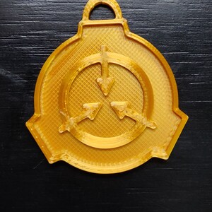 3D Printed Scp Keychain - Etsy