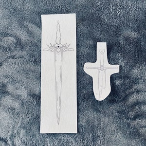 Stick and Stitch Embroidery Sword Embroidery Pattern Modern Hand ...