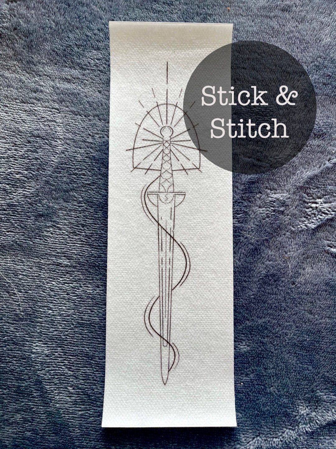 Stick and Stitch Sword Light Light Sword Knights Sword - Etsy