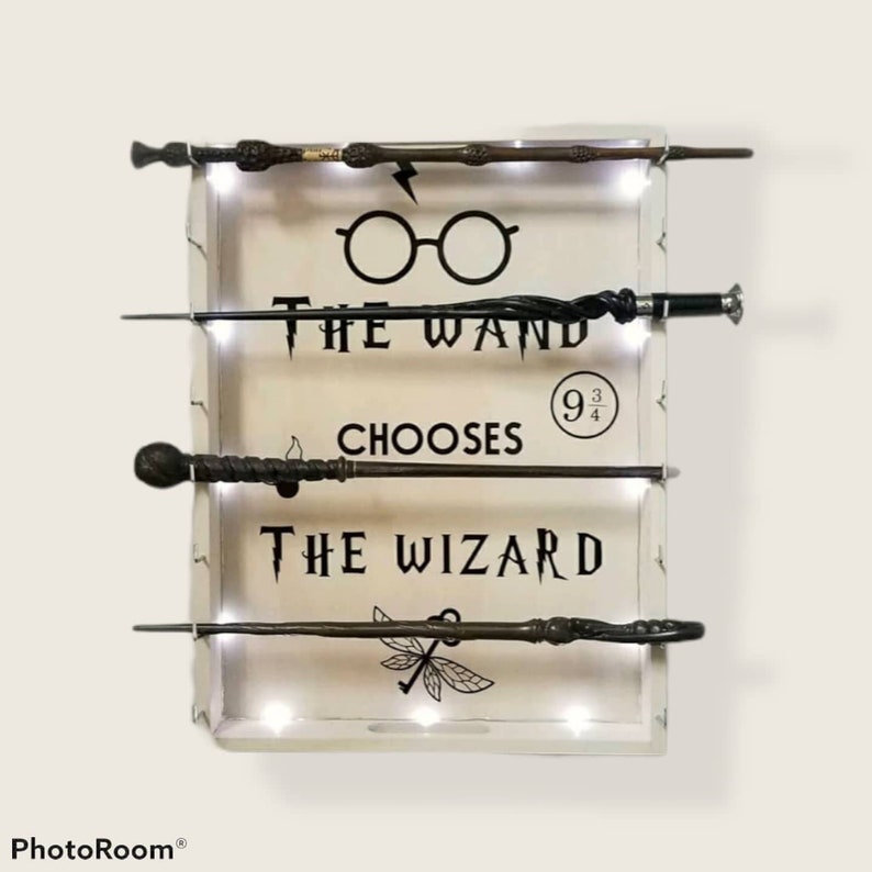 Customizable Light up Wand Display - Etsy