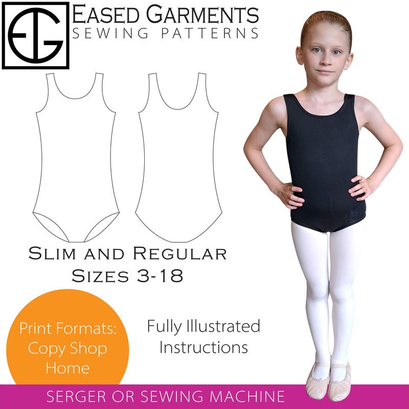 Leotard Pattern - Etsy