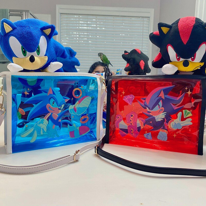 Sonic the Hedgehog Shadow Backpack - Etsy