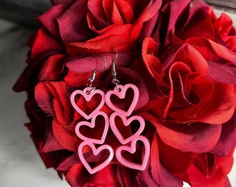 Lopsided Hearts - Etsy