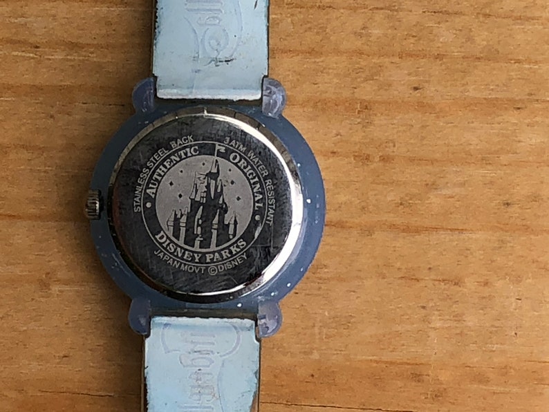 Vintage Disney Cinderella Watch – Blue Face, Painted Band - Etsy