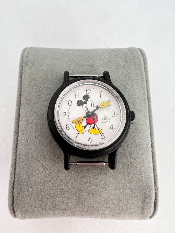 Vintage Lorus Mickey Mouse Watch - Disney - Plastic … - Gem