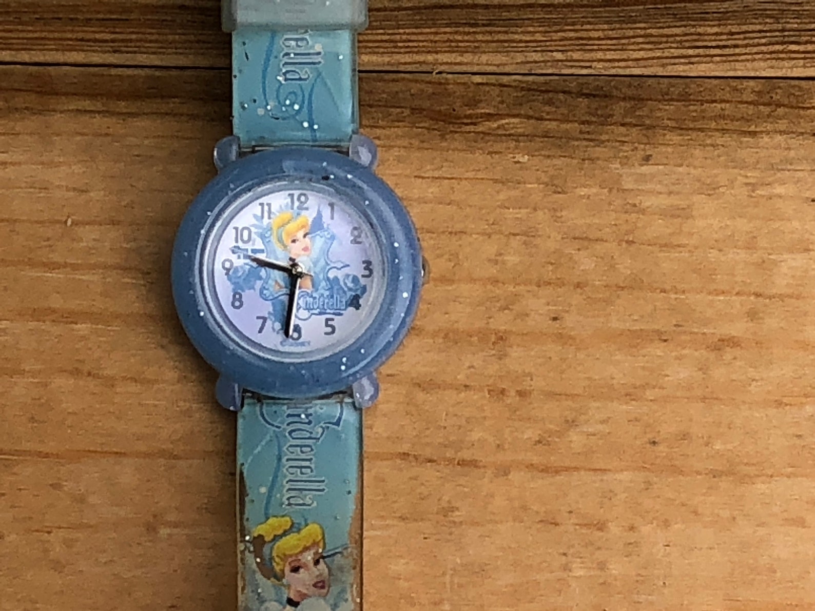 Vintage Disney Cinderella Watch Disney Parks Watch Beautiful Blue Face ...
