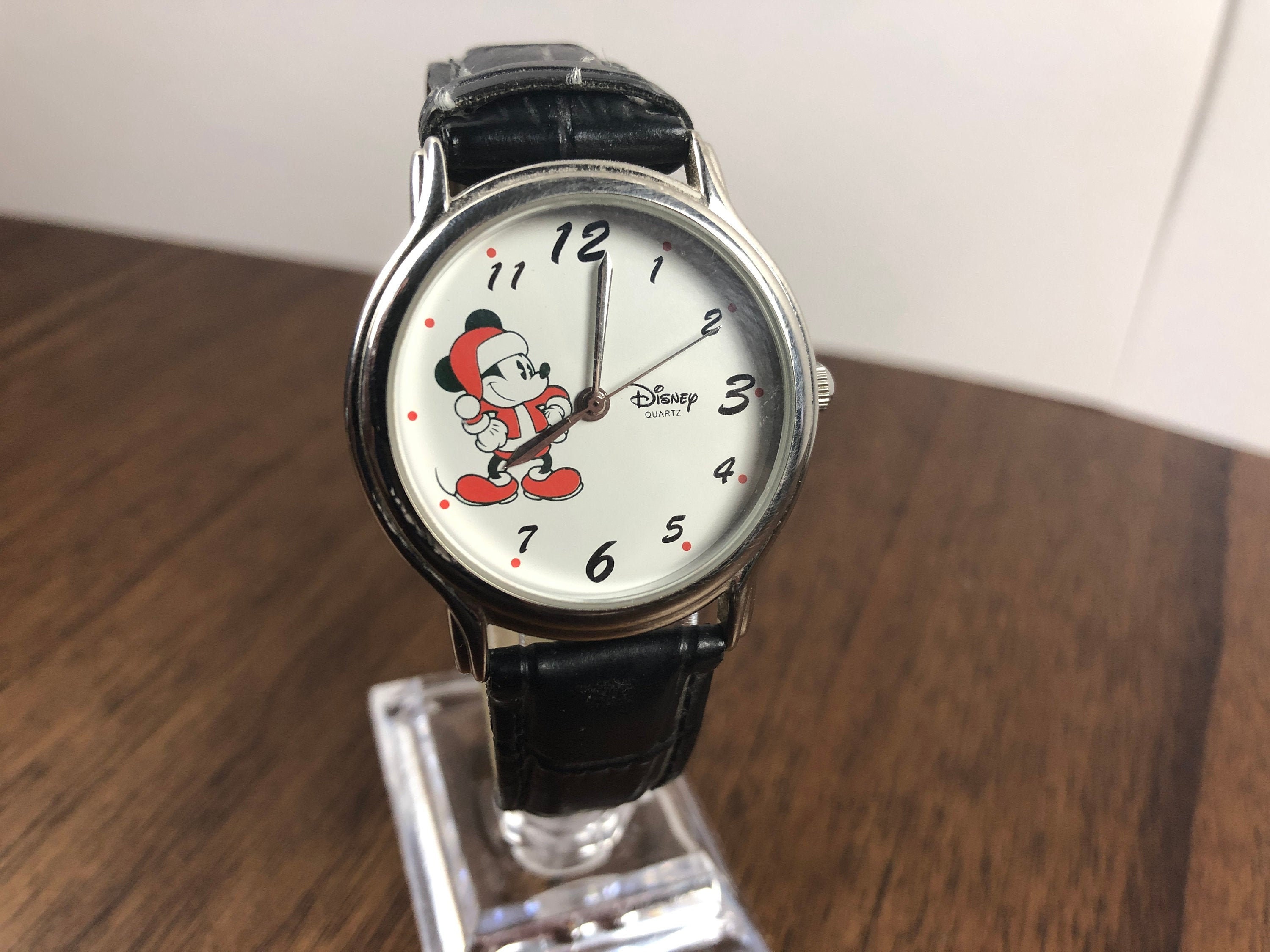 Special Edition Collector's Series Mickey Santa Watch Disney Time Works ...