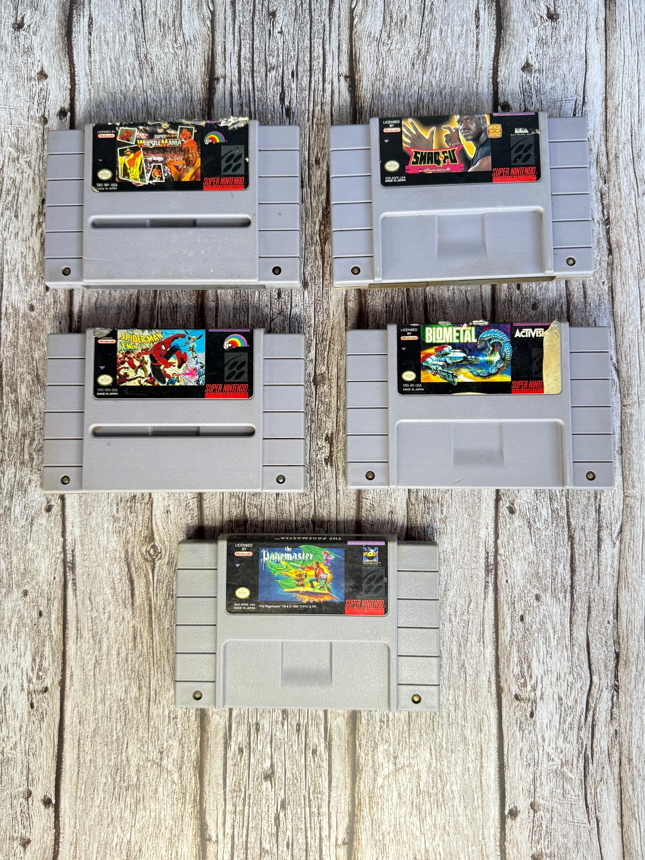 Vintage SNES Game Cartridge – 90s Untested Classics, Sold Separately - Etsy