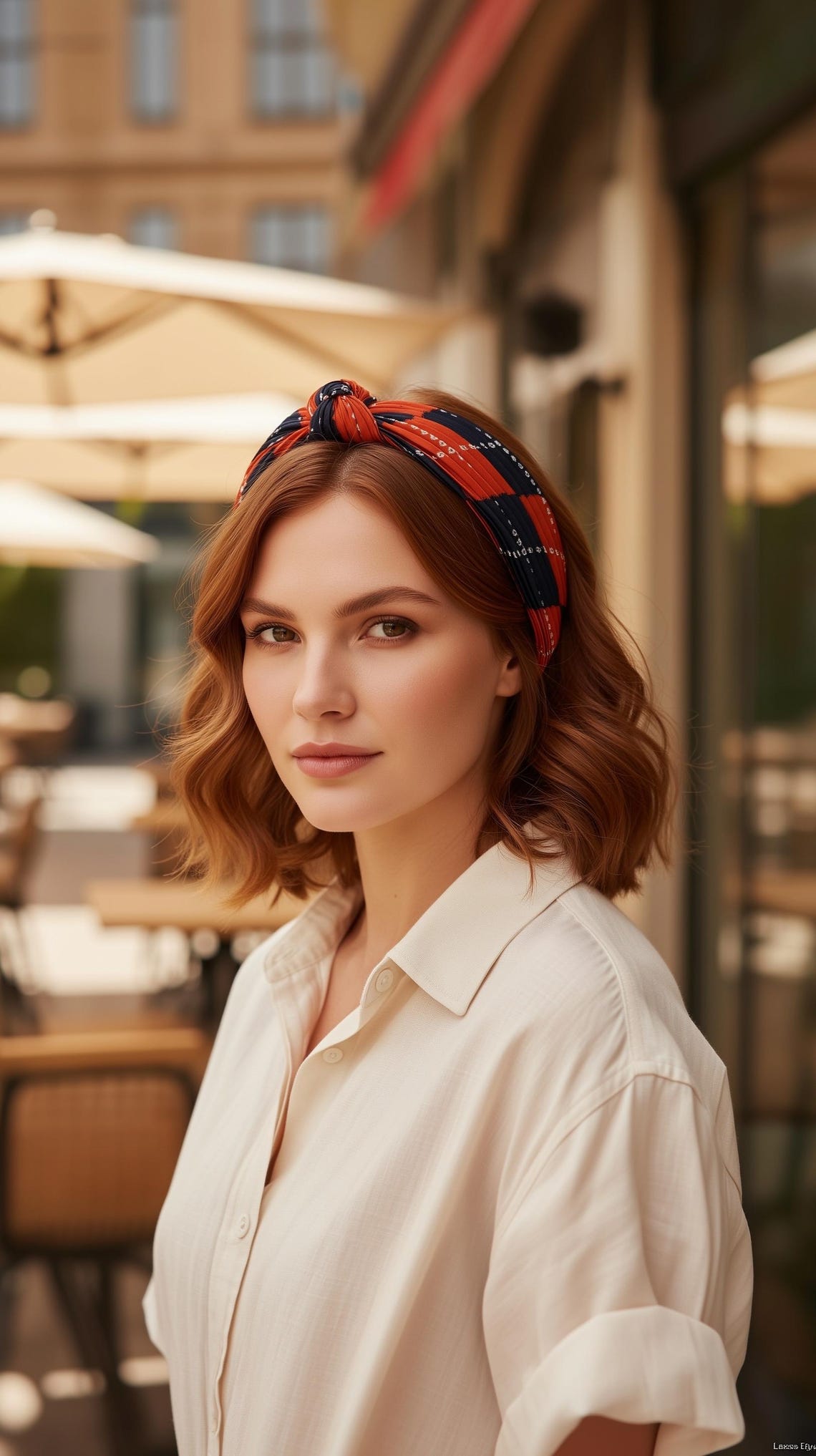 The Tejana Scarf | Red and Blue Printed Scarf | Hair Scarf | Silky ...