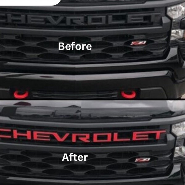 Chevy Lettering Kit - Etsy