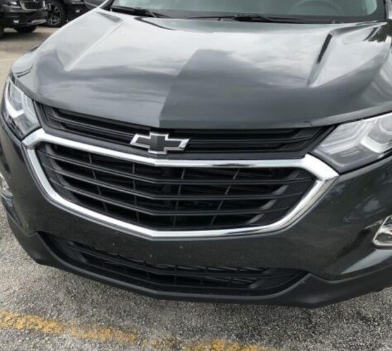 2pcs Set of Matte Black Front Rear 2018-2020 Chevrolet Equinox Logo ...