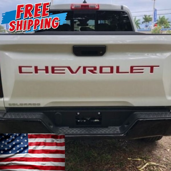 Chevrolet Tailgate Letters - Etsy