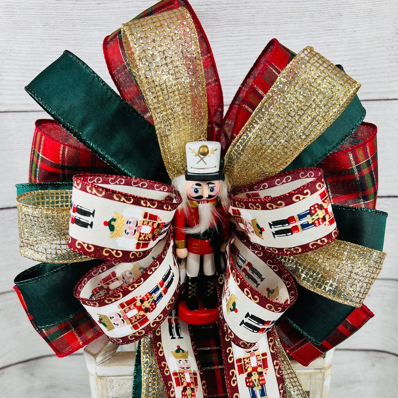 Nutcracker Tree Topper - Etsy