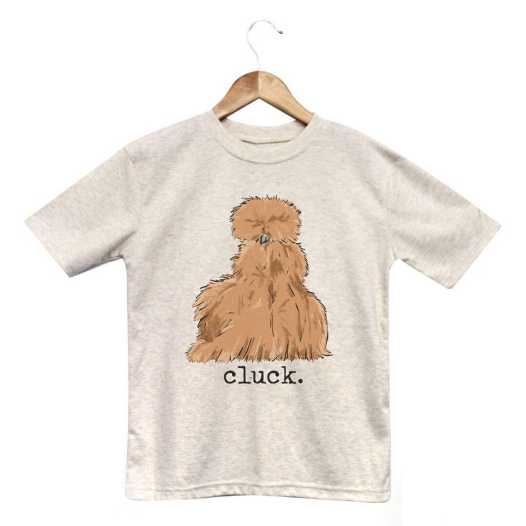 Silkie Chicken Cluck Toddler Tee | Cluck Shirt for Toddlers | Cute ...