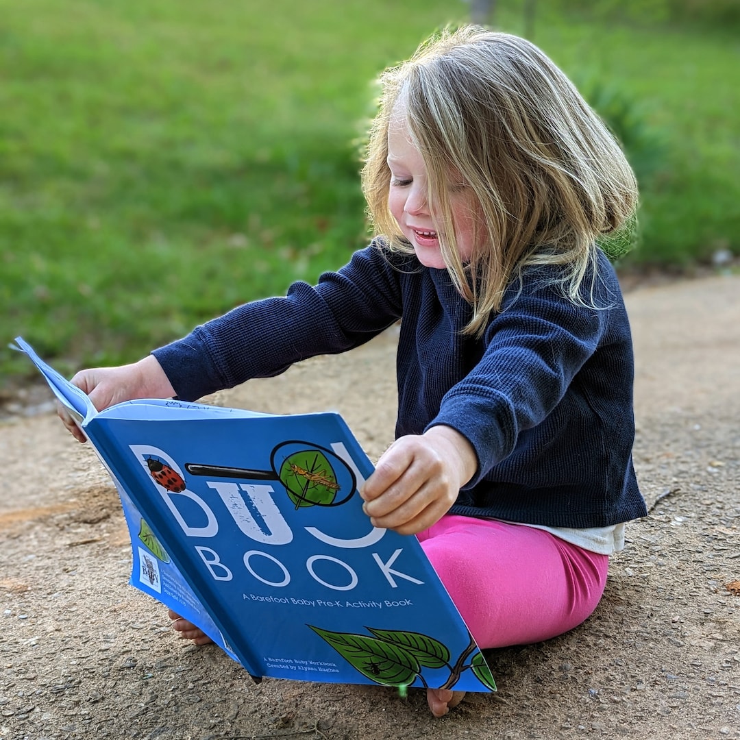 Bug Book Prek-k Workbook | Nature Learning Activities - Etsy