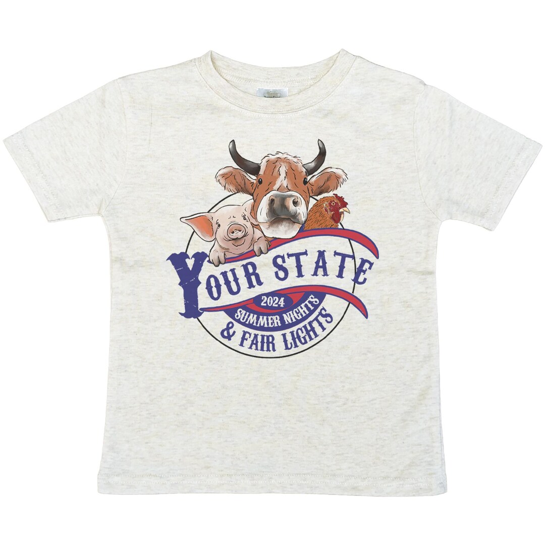 Custom State Fair Shirt Fall 2024 Back to School Fair Shirt for Boy ...