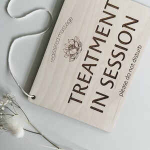 Personalized Therapist Office Sign - Engraved Clinic Door Hanger - Etsy