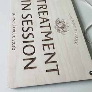 Personalized Therapist Office Sign - Engraved Clinic Door Hanger - Etsy