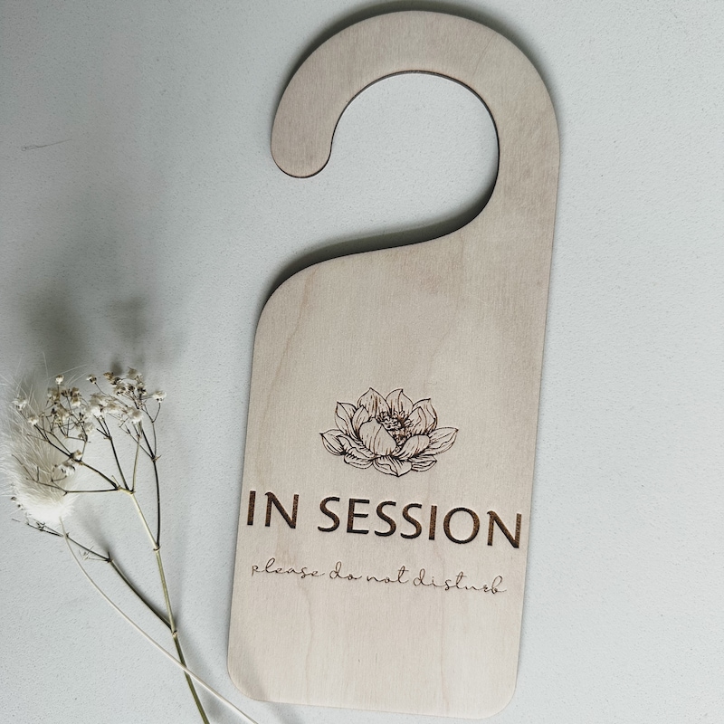 In Session Sign - Etsy
