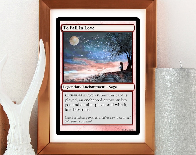 Custom Magic the Gathering Card print Engagement / Proposal ...