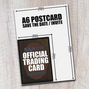 Magic the Gathering - Wedding Save the Date - Etsy