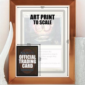 Custom Magic the Gathering Card (print) - Engagement / Proposal! - Etsy