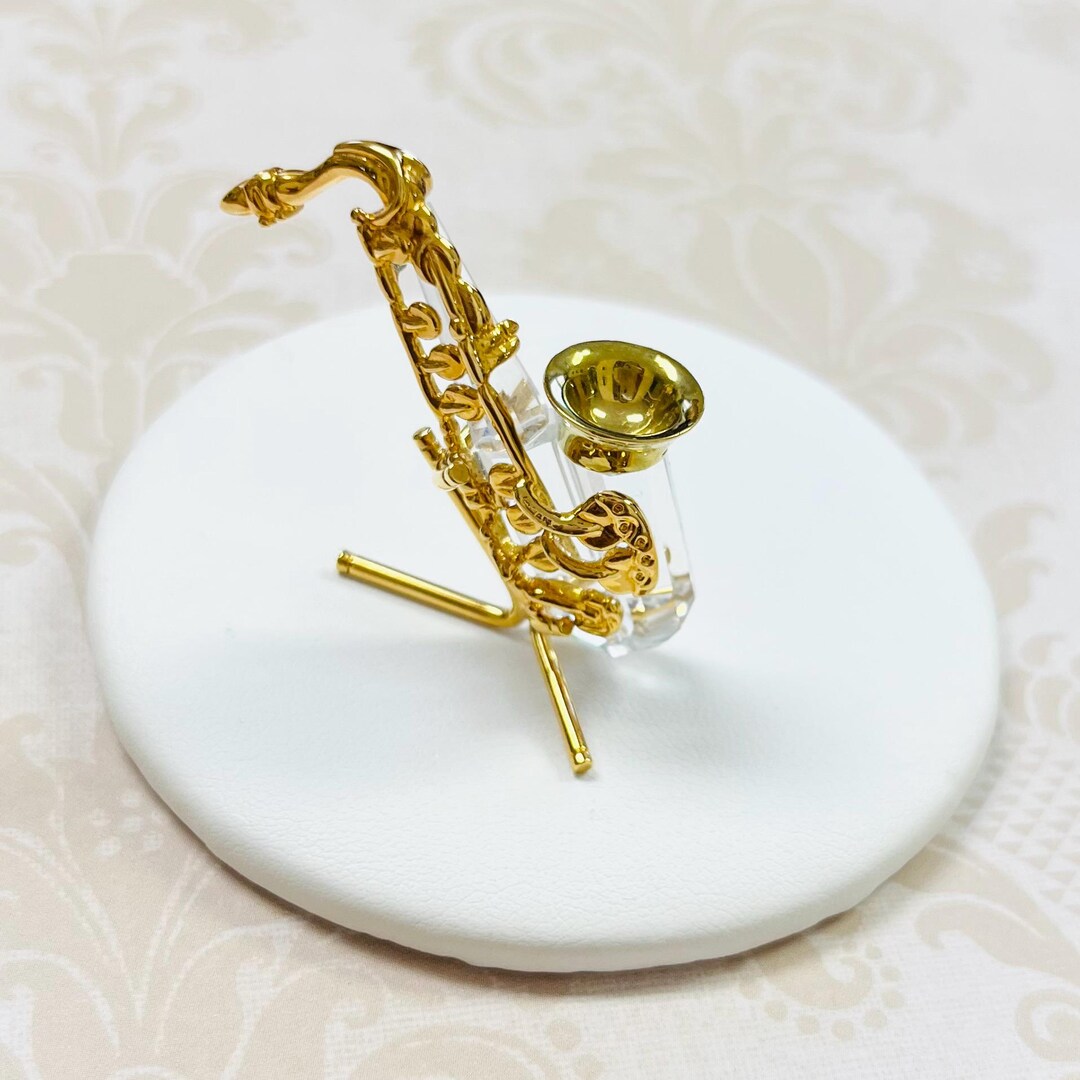 Swarovski Crystal Memories Saxophone - Etsy
