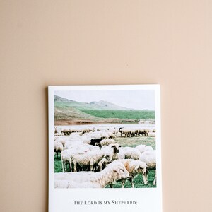 PRINTABLE Psalm 23 Scripture Cards, Affirmation Cards, Daily Devotional ...