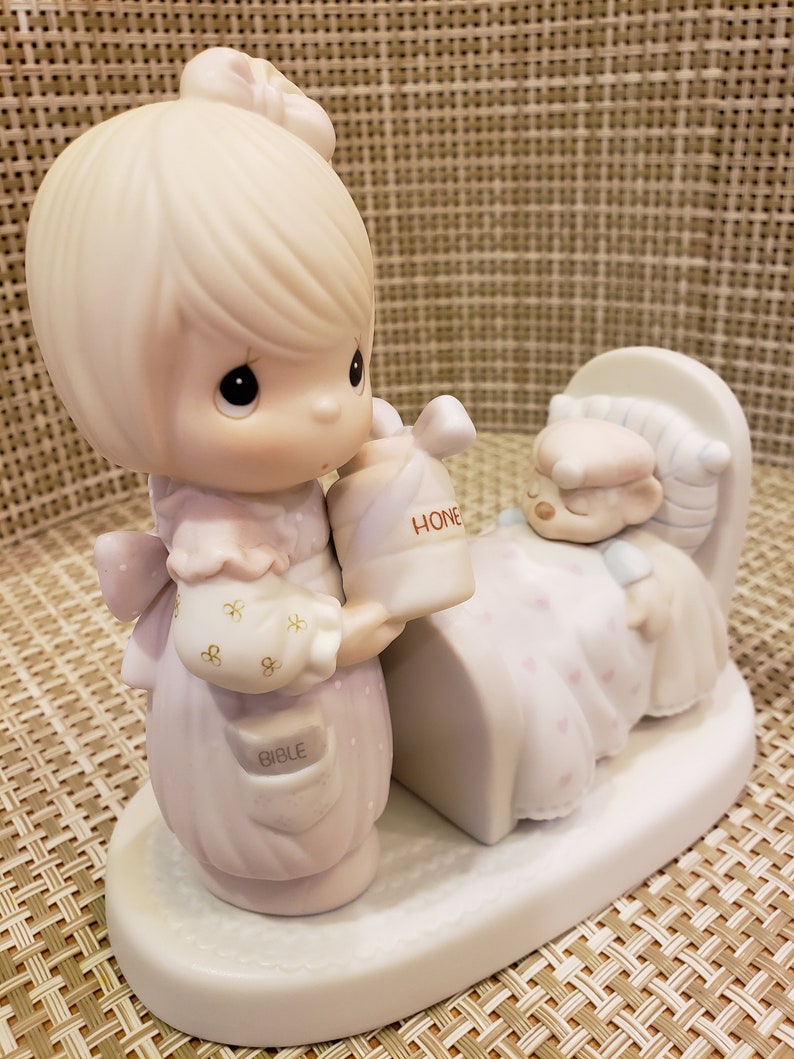 Vintage Precious Moments Porcelain Figurine make Me A | Etsy