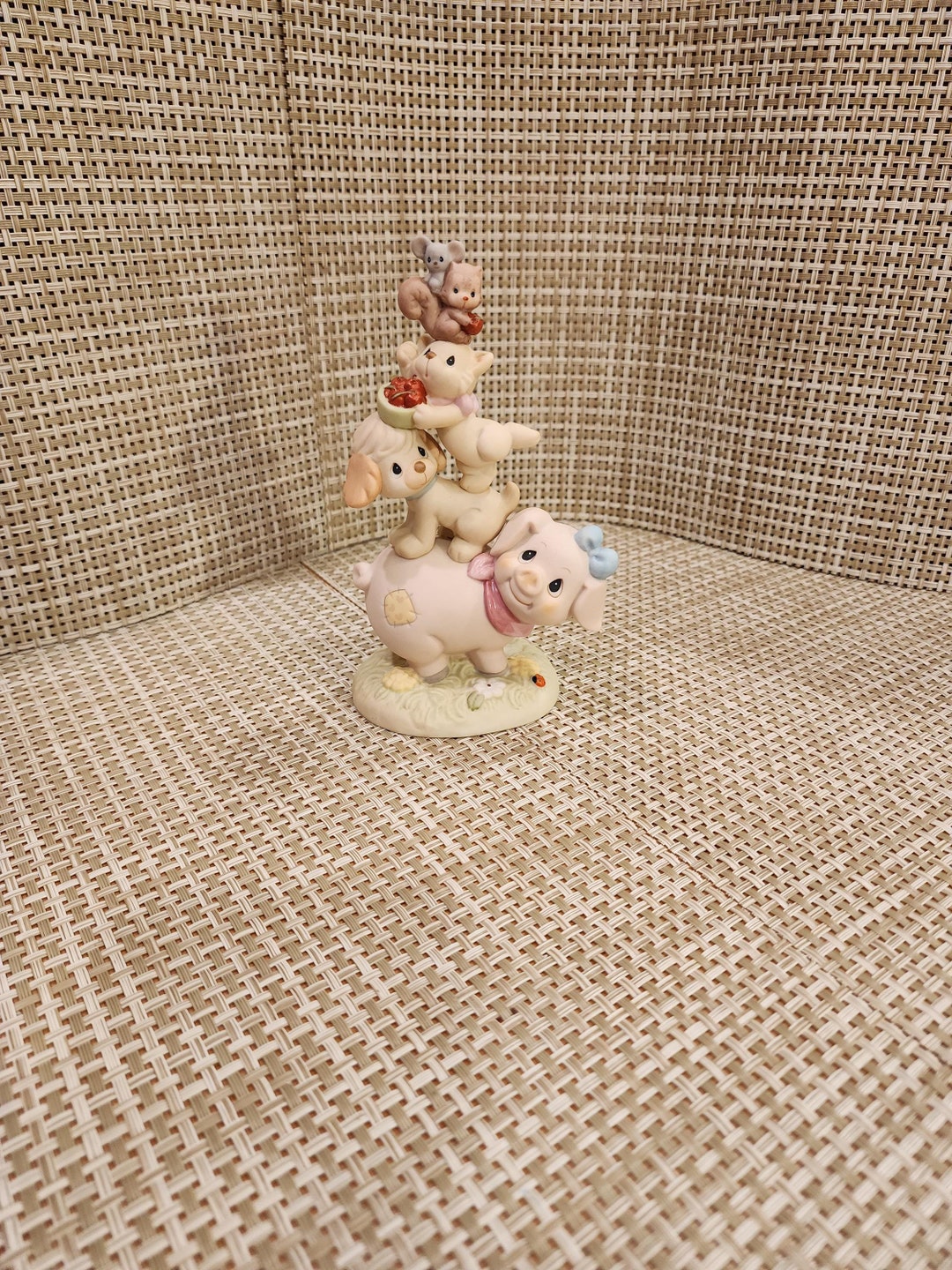 Vintage Precious Moments Figurine "life Would Be the Pits Without ...