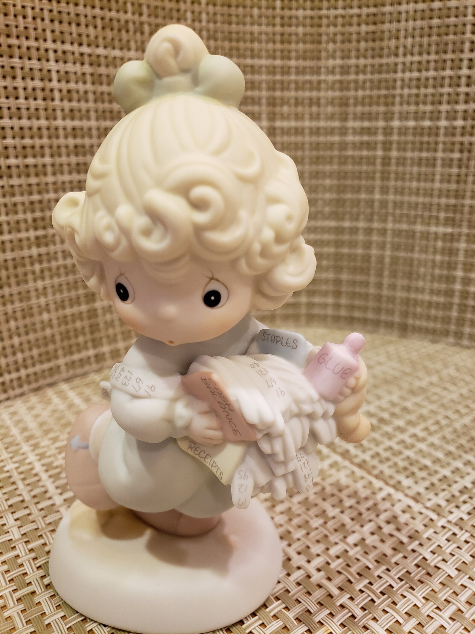 Vintage Precious Moments Porcelain Figurine Lord Help Me | Etsy