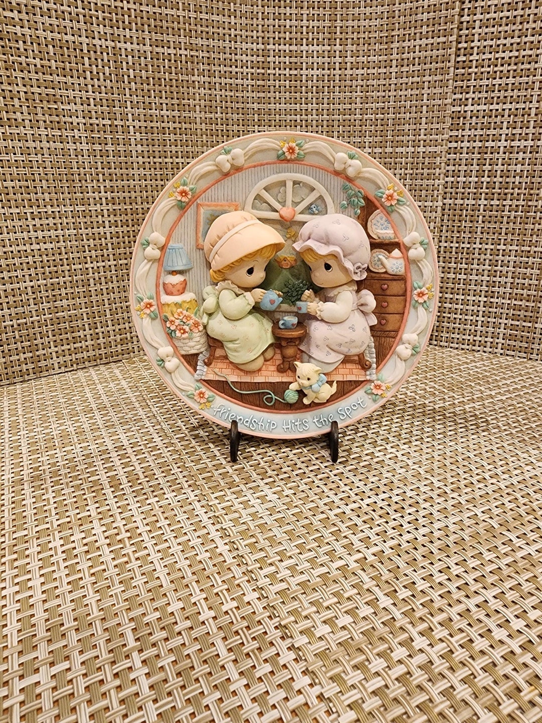 Vintage Precious Moments Figurine “friendship Hits the Spot" the ...