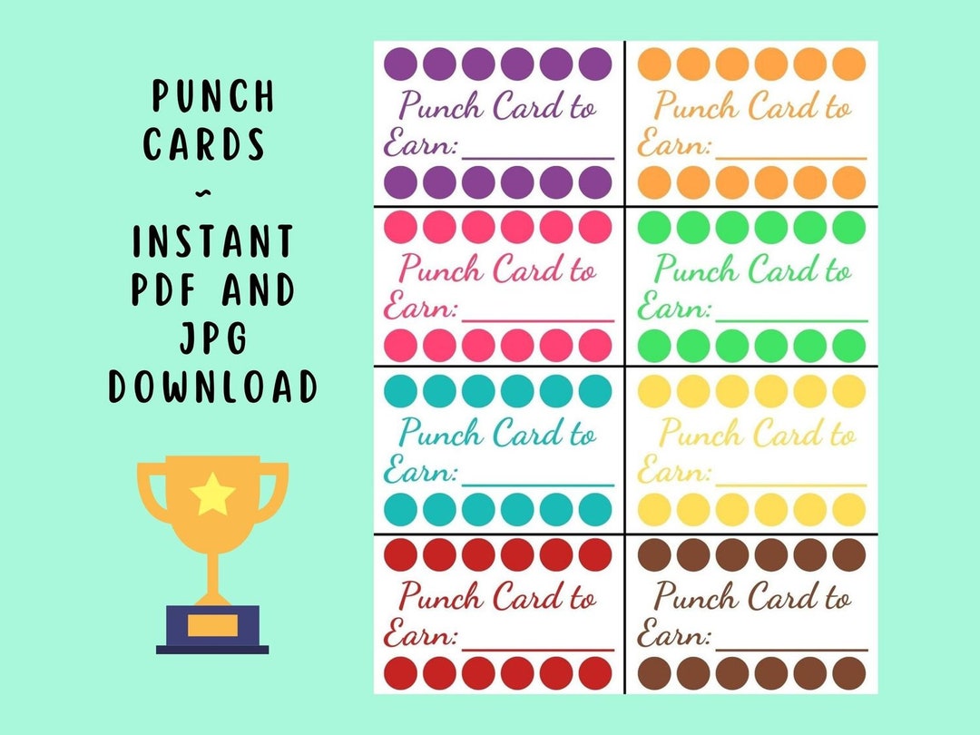 Punch Cards - Etsy