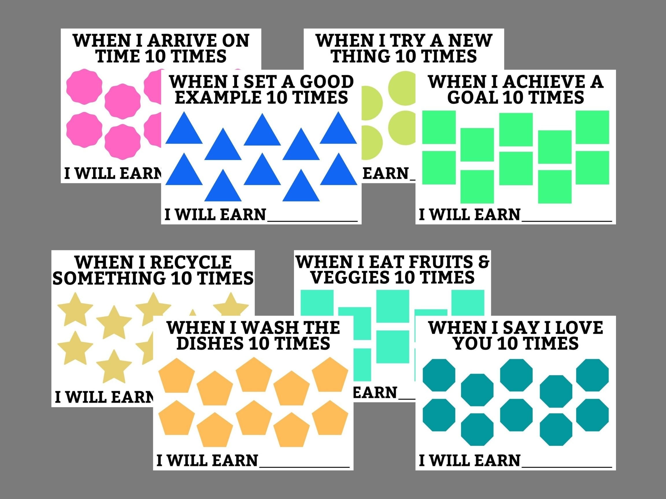Good Behavior Tracker ~ Digital Bundle - Etsy