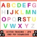 Letter Tracing ~ Alphabet Bundle - Etsy