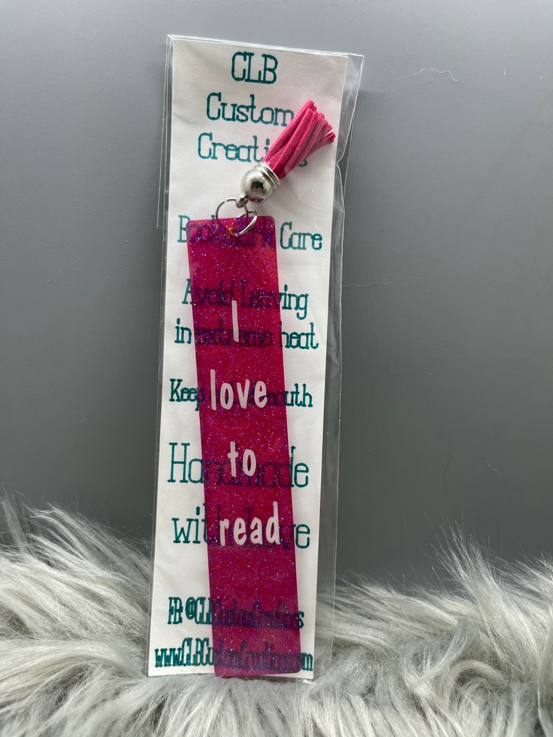 I Love to Read Bookmark - Etsy