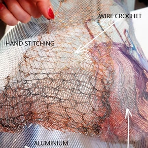 Wire Mesh Sculpture, Original Artwork, Male Bust, Figurine, Torso - Etsy