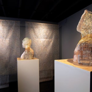 Wire Mesh Sculpture, Original Artwork, Male Bust, Figurine, Torso - Etsy