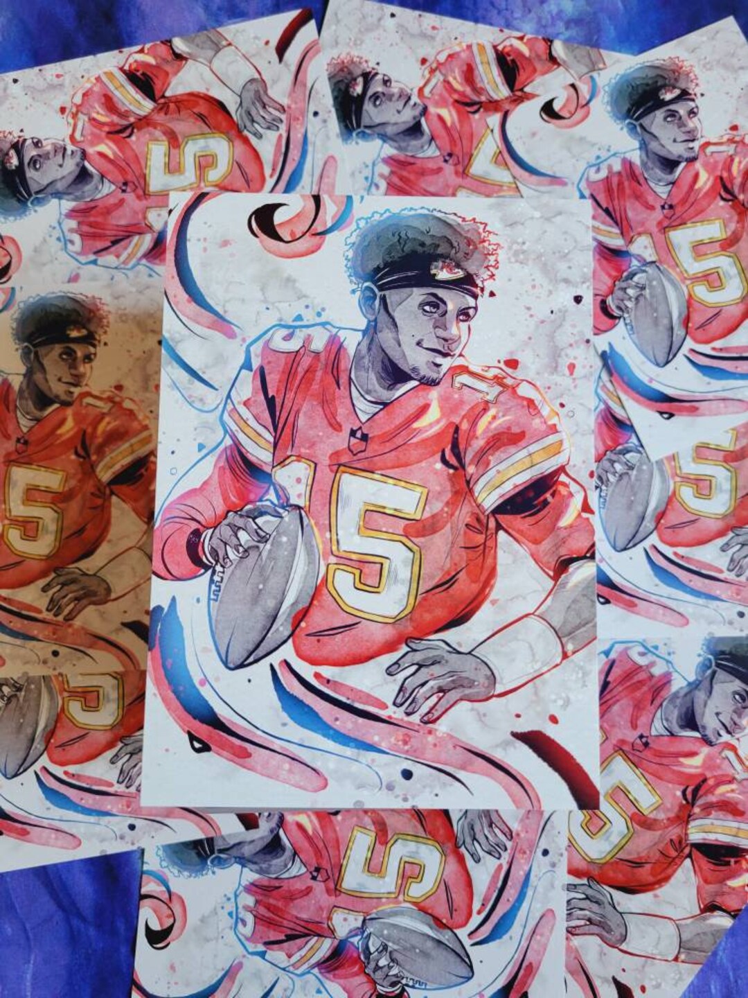 Color Splash MVP Print - Etsy
