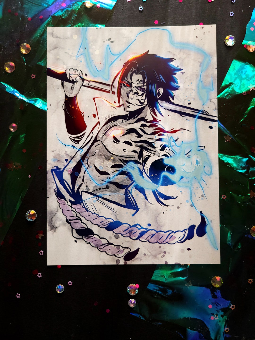 Color Splash Survivor Print - Etsy