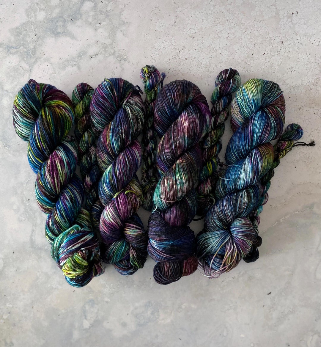 Hand Dyed Yarn - Hex - Etsy