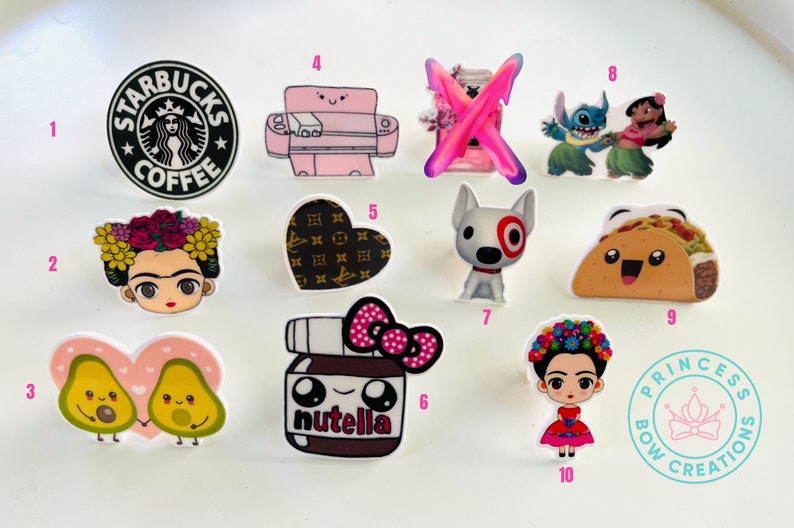 Straw Toppers- Straw Resin Toppers- Tumbler Straw Toppers- Starbucks ...