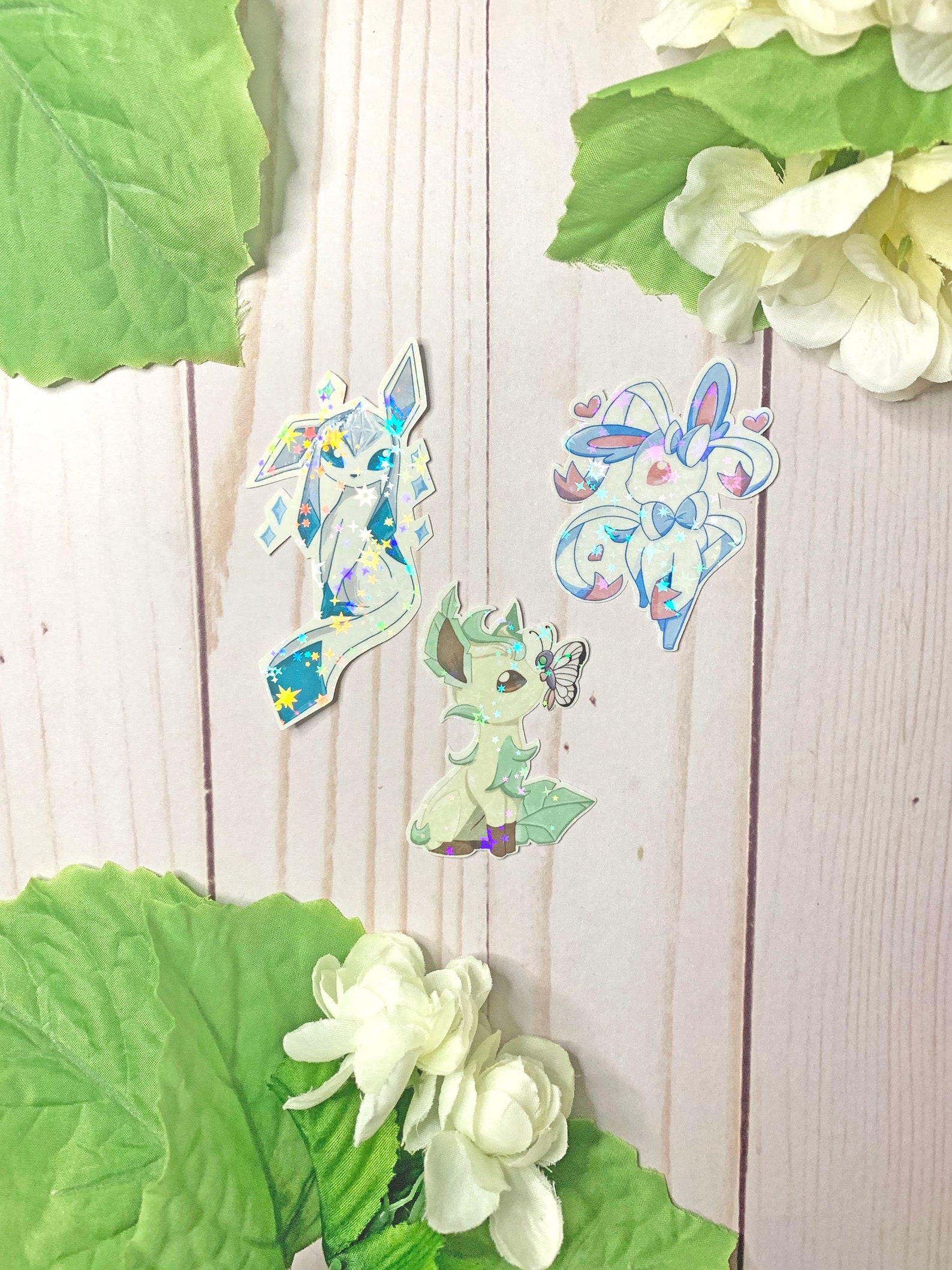 Eeveelution Sticker Set Weatherproof Stickers - Etsy