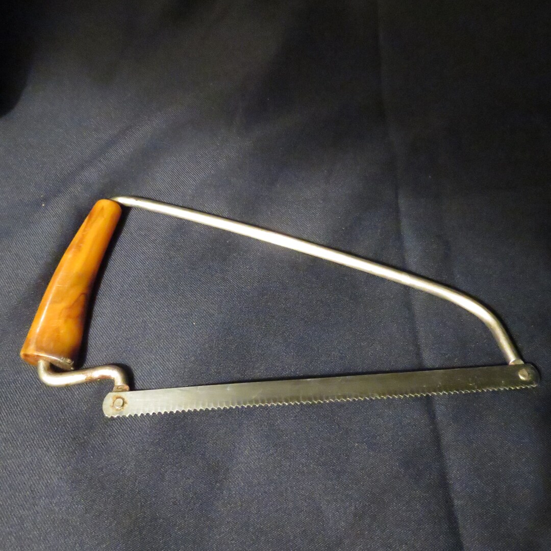 Vintage Meat Saw With a Bakelite Handle - Etsy