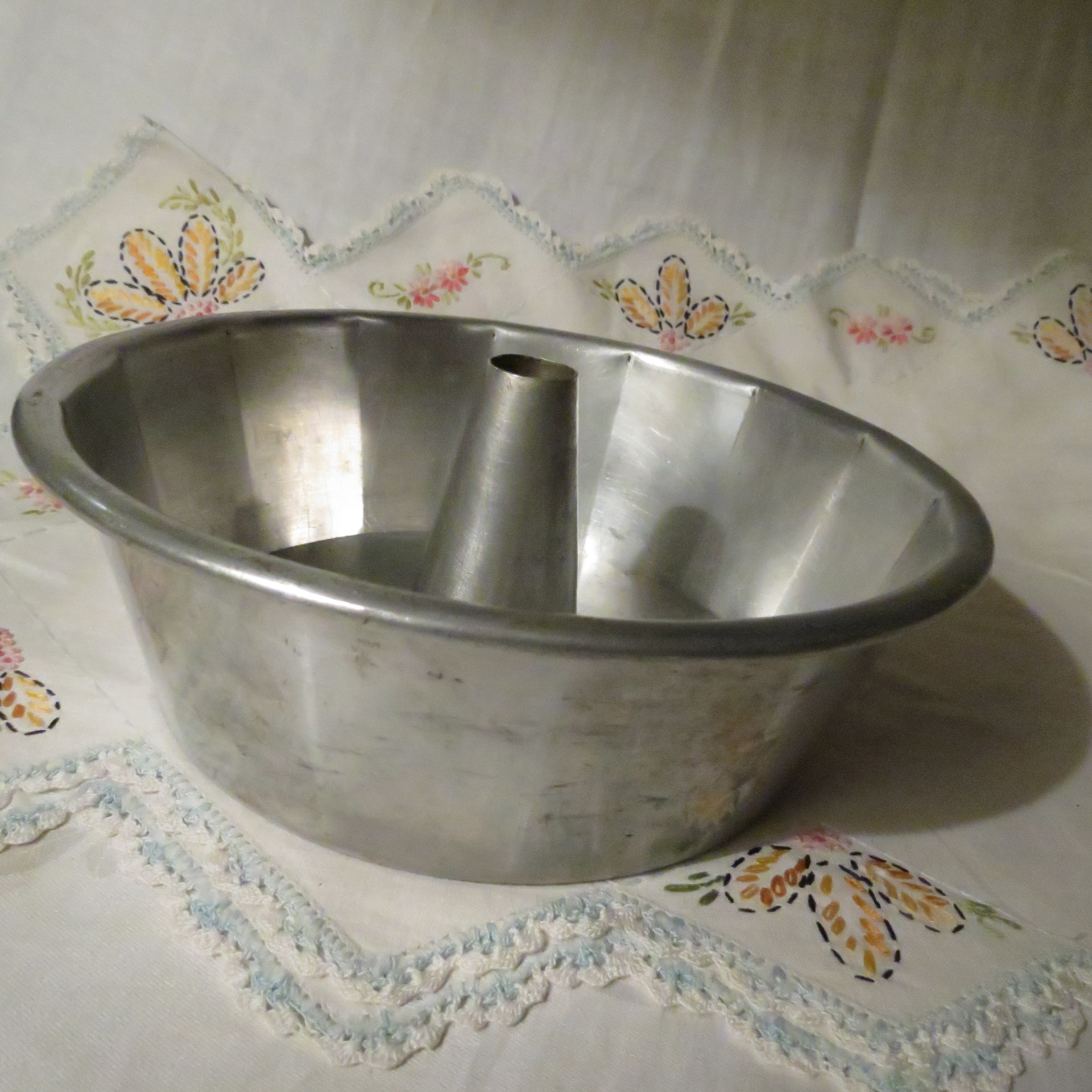 Vintage Rare 14 Sided Vico Aluminum Angel Food Cake Pan - Etsy